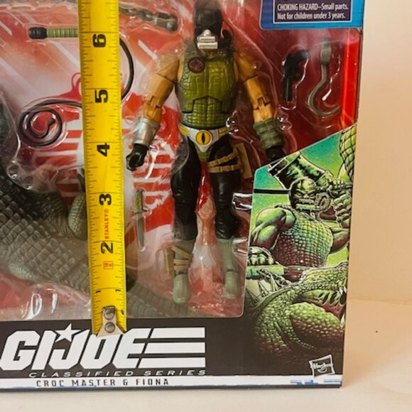 Hasbro | Toys | Croc Master Fiona Gi Joe Classified Cobra Action Figure ...